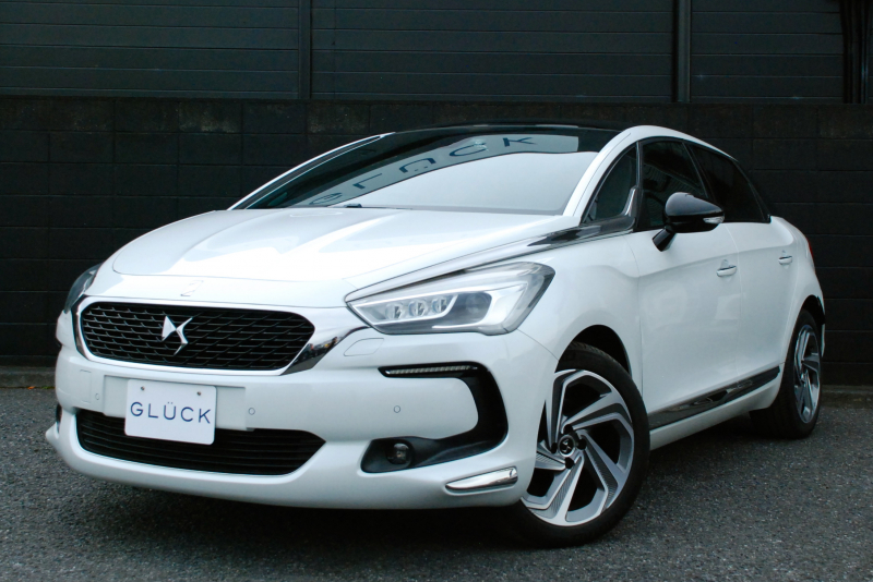 DSオートモビル DS5 シック レザーパッケージ クラブレザーシート パノラマルーフ 専用18AW メモリーパワーシート シートヒーター 純正ナビ TV バックカメラ サイドカメラ ...